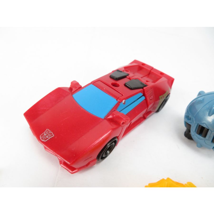 Transformers Robots in Disguise Decepticon Hunter Sideswipe vs. Mini ...