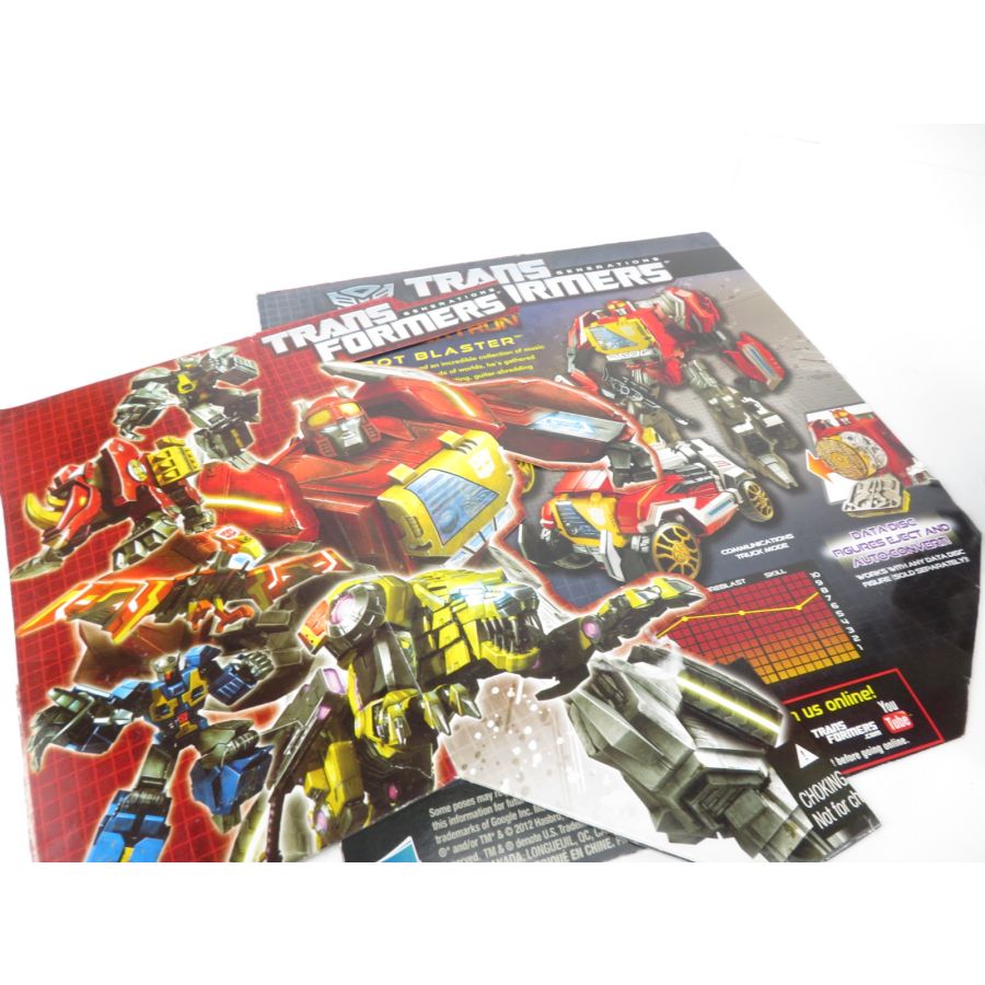 Transformers Generations FOC Blaster